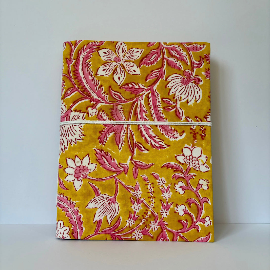 Handmade Fabric Journal. Recycled Paper - Gorgeous Gulabi – Verve ...