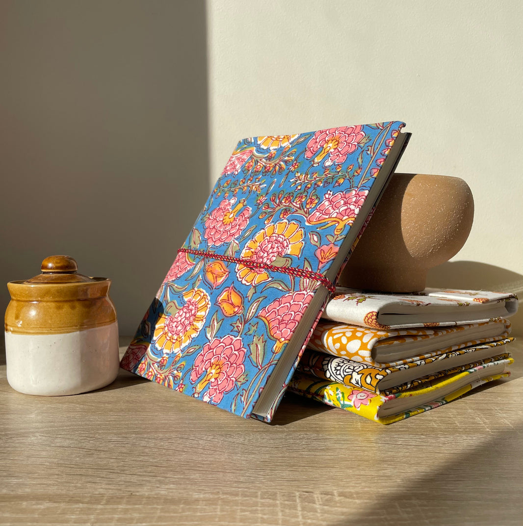Handmade Fabric Journal. Recycled Paper - Gorgeous Gulabi – Verve ...